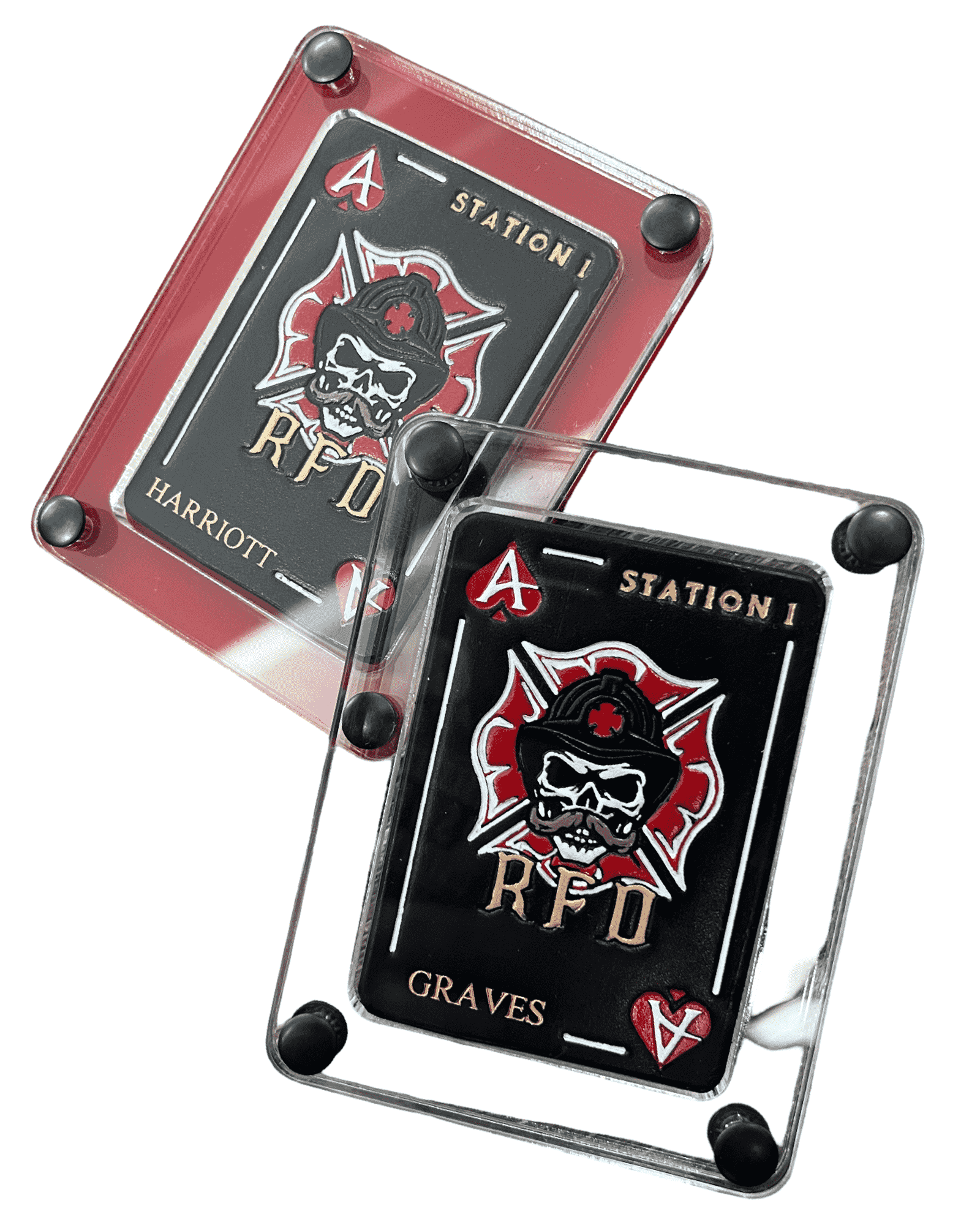 Helmet Card Display Case (SINGLE CARD) – BLACK SHEEP FD